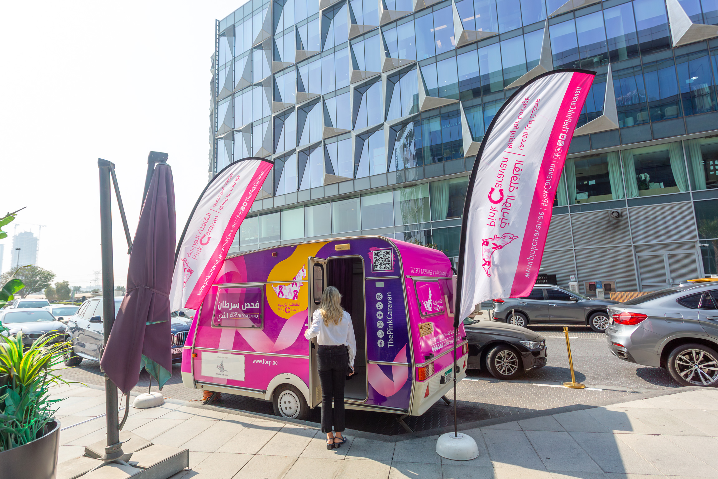 Pink Caravan Breast Cancer Screening in Chalhoub D3 - FOCP