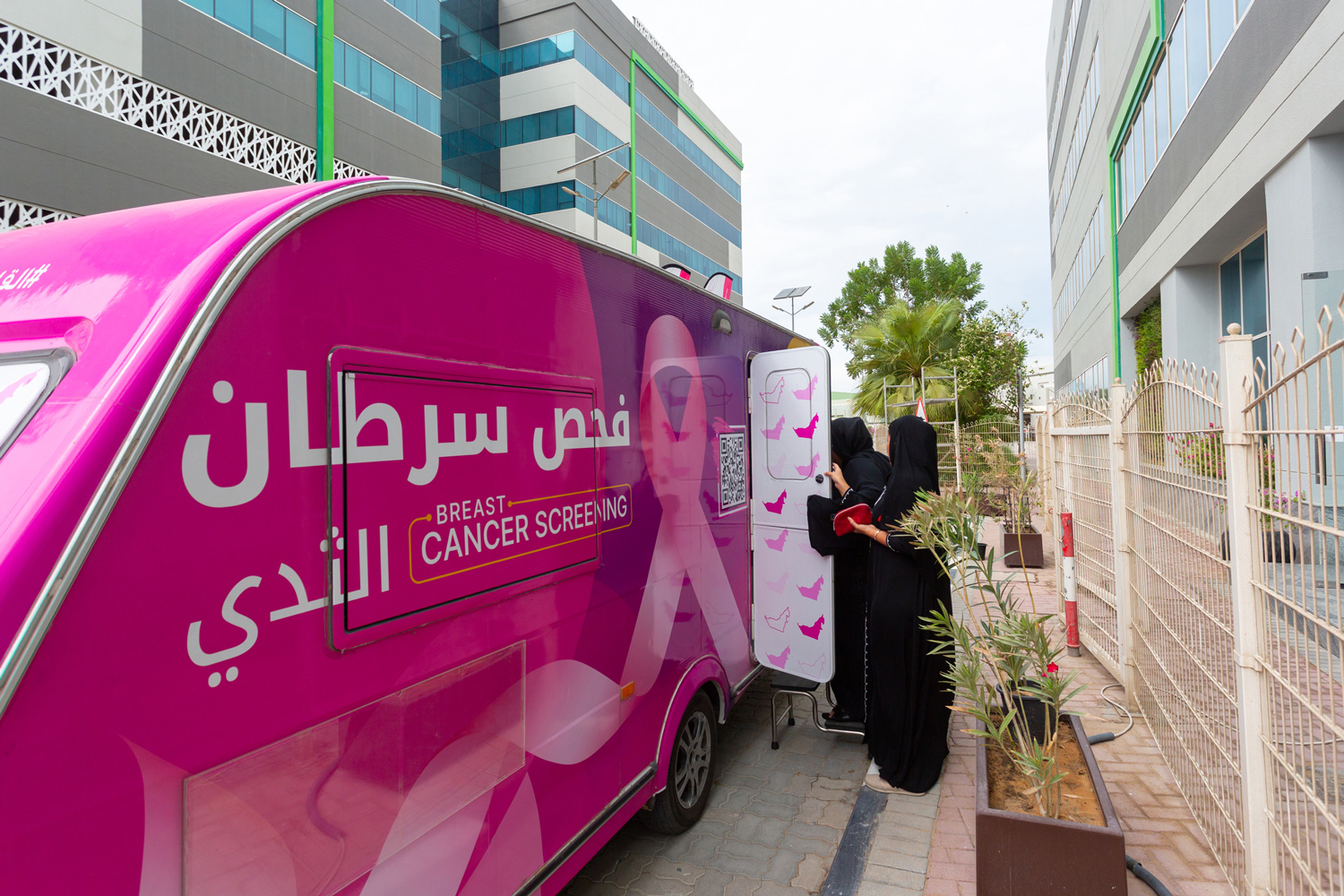Pink Caravan Breast Cancer Screening in DEWA - FOCP