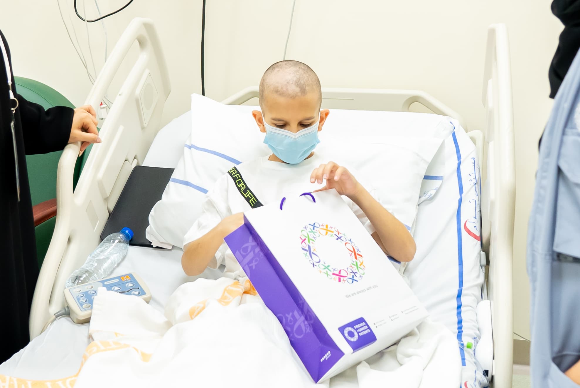 Moral support event - Al tawam hospital visit - FOCP